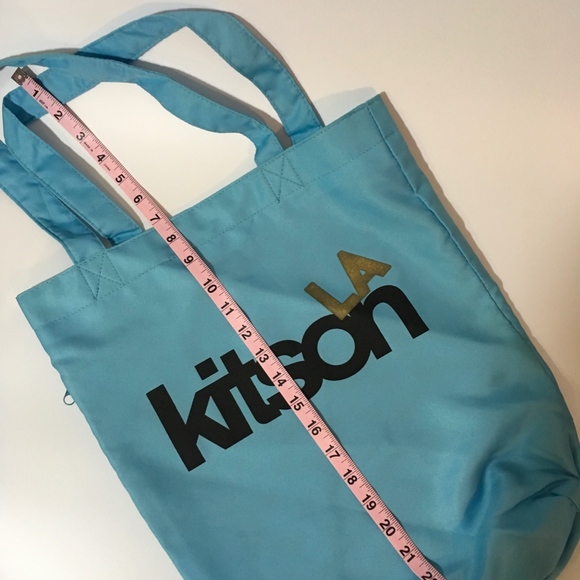 kitson | Bags | New Kitson Tote Bag Little Blue And Black | Poshmark